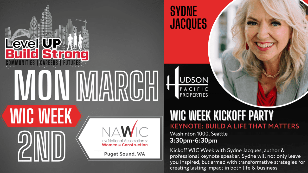 WIC Week Signature Kickoff Event with Sydne Jacques | NAWIC Puget Sound